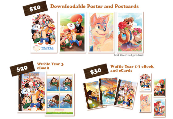 Wuffle, The Big Nice Wolf : Year 3 | Indiegogo