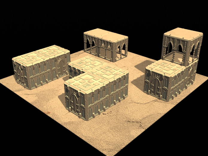 Small Scale Armies - Plastic Terrain Kits | Indiegogo