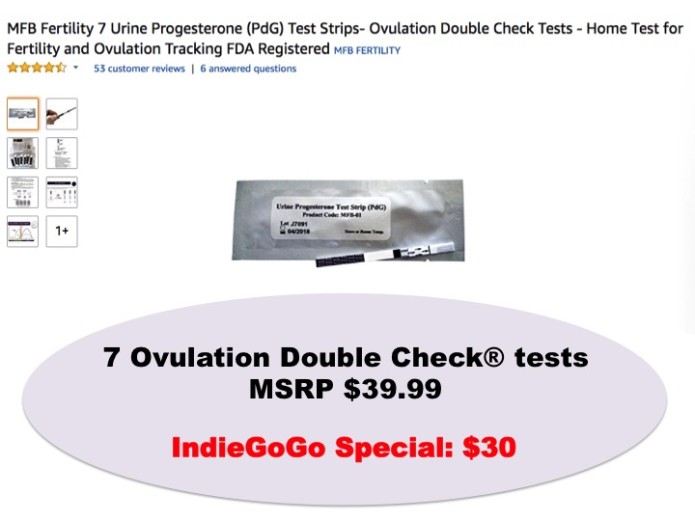 At Home Ovulation Double Check Test | Indiegogo