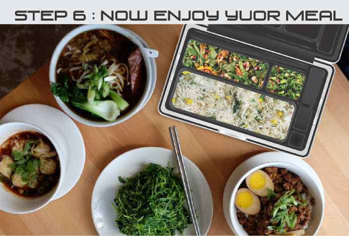 LuBox : Heated Smart Lunch Box for Daily Meal | Indiegogo