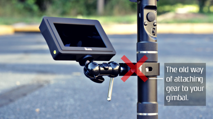 Universal Gimbal Mount & Zhiyun Crane Gimbal Grip | Indiegogo