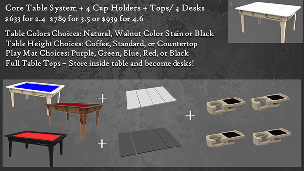 Table of Ultimate Gaming: World's #1 Gaming System | Indiegogo