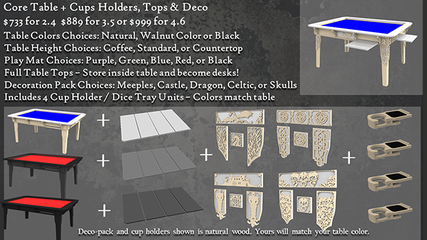 Table of Ultimate Gaming: World's #1 Gaming System | Indiegogo