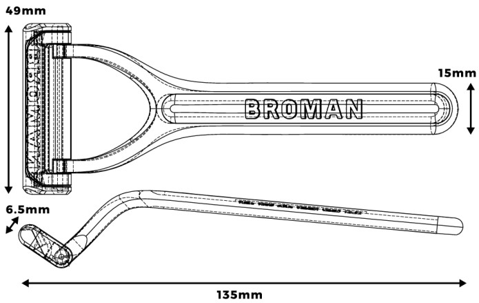 Broman : The only razor you'll ever need! | Indiegogo