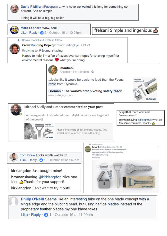 Broman : The only razor you'll ever need! | Indiegogo