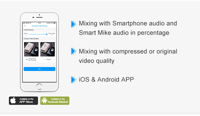 Smart Mike-Wireless Recorder for Smartphone Videos | Indiegogo