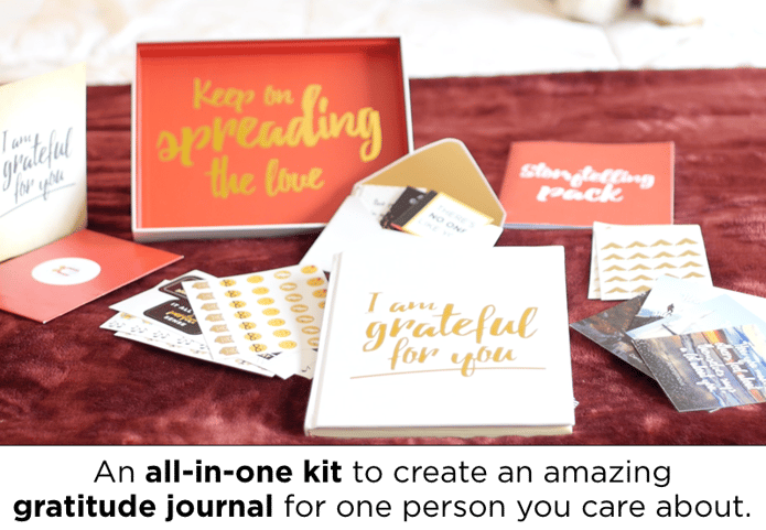 Greatest Gift - Scrapbooking Gratitude Journal Kit | Indiegogo