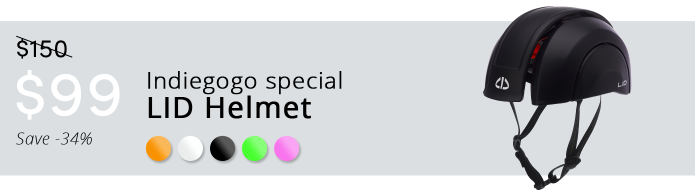 LID: the ultimate folding helmet for urban riders | Indiegogo