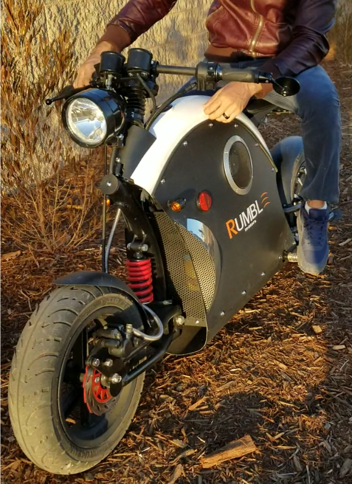 Rumble - the first electric bike with engine sound | Indiegogo