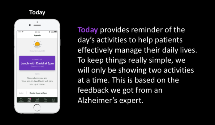Timeless - A Mobile App for Alzheimer's Patients | Indiegogo