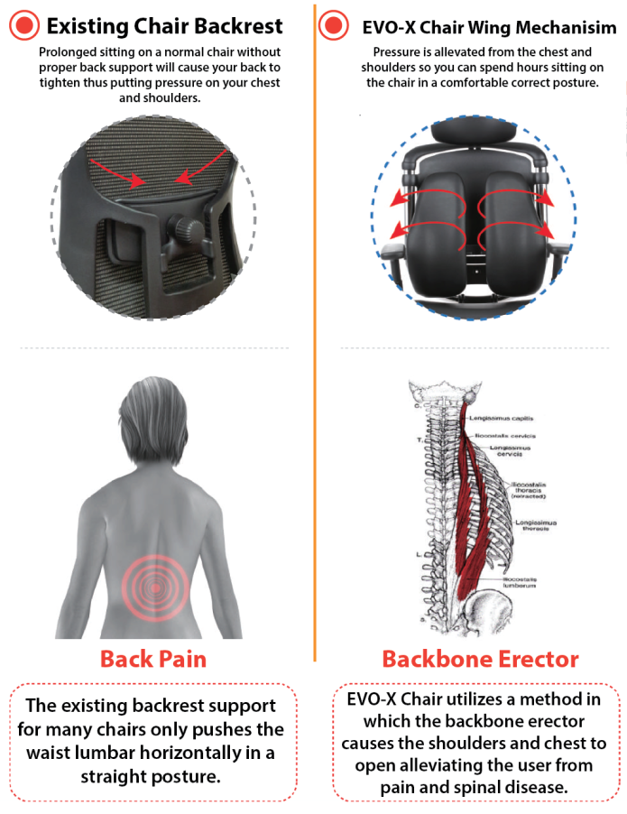 Evo-X Chair: The Ultimate Chair for Your Back | Indiegogo