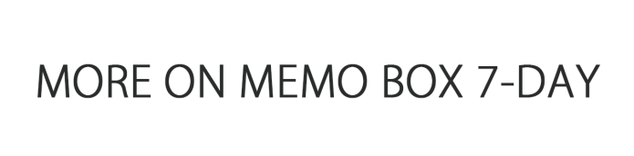 Memo Box: World's First 7-Day Smart Pill Box Set | Indiegogo