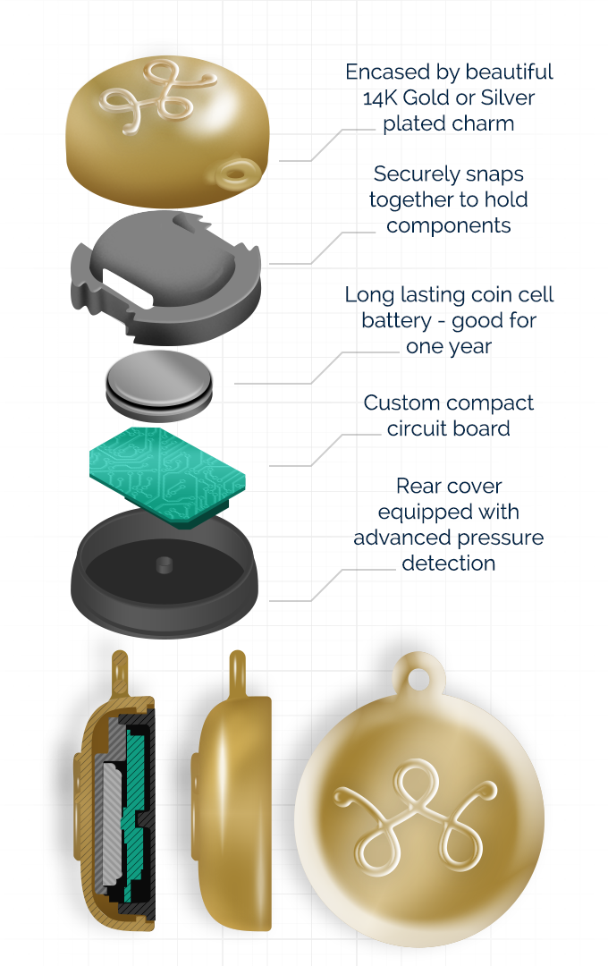 invisaWear Smart Jewelry That Could Save Your Life | Indiegogo