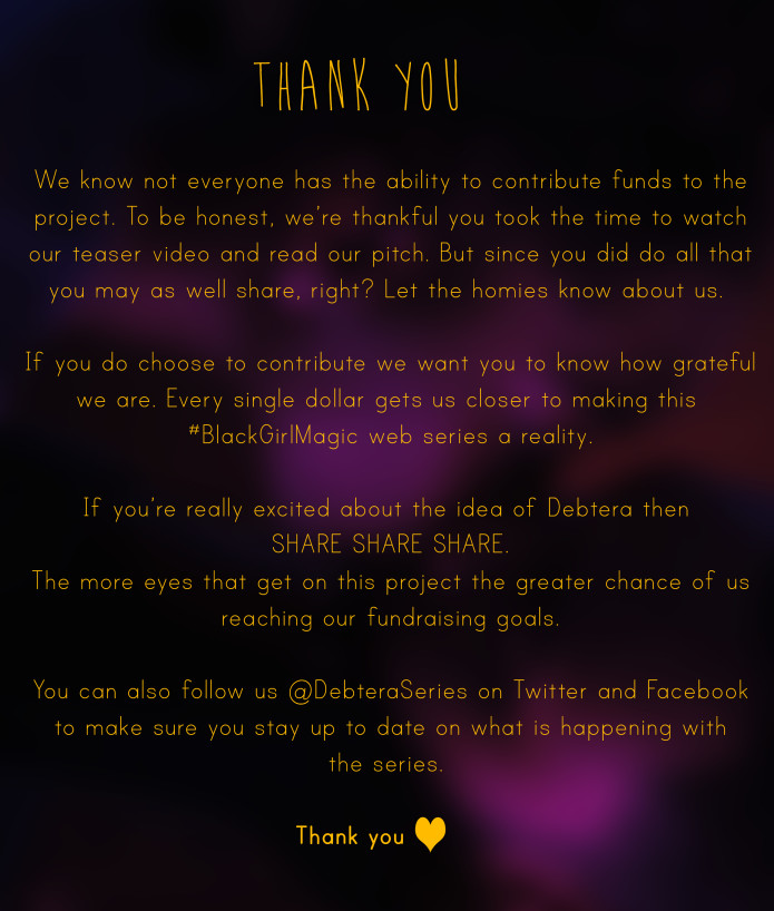 Debtera the Series | Indiegogo