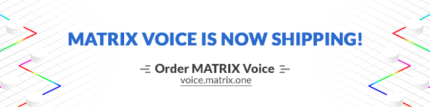 MATRIX Voice: Open-Source Voice Platform For All | Indiegogo MATRIX Voice: Open-Source Voice Platform For All | Indiegogo