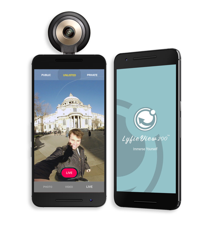 LyfieEye200 - World's First 360 VR AR Camera | Indiegogo