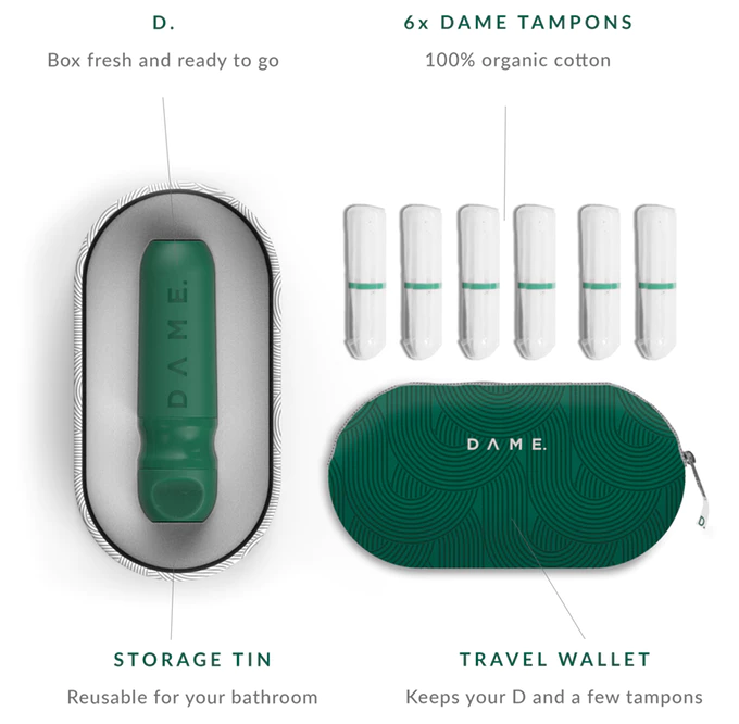 D. The first reusable tampon applicator | Indiegogo