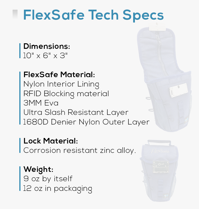 FlexSafe: The Ultra Secure Travel Safe | Indiegogo