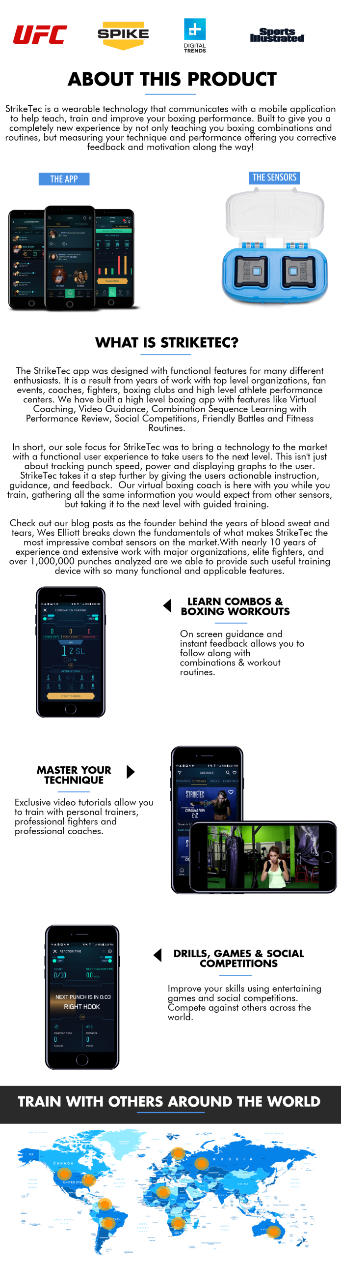 StrikeTec: Wearable Sensors for Boxing & MMA | Indiegogo