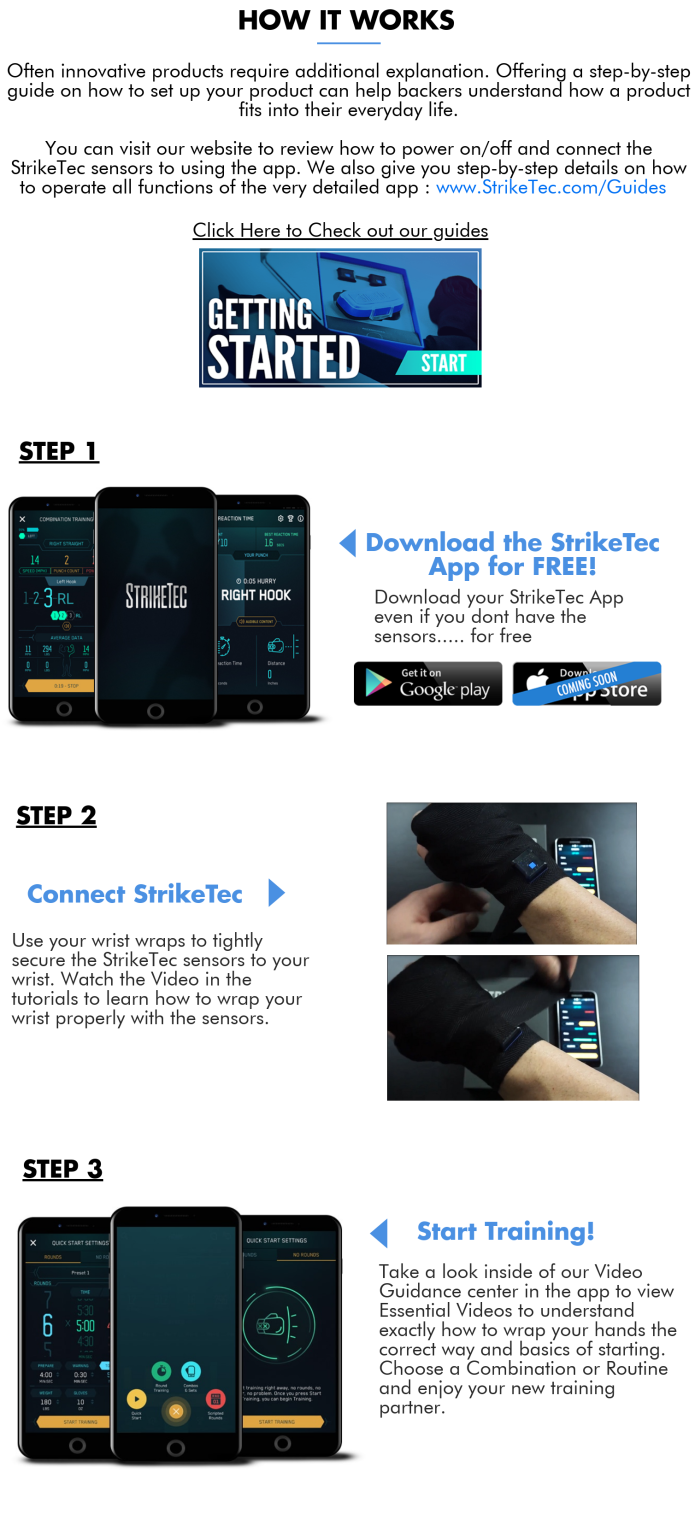 StrikeTec: Wearable Sensors for Boxing & MMA | Indiegogo