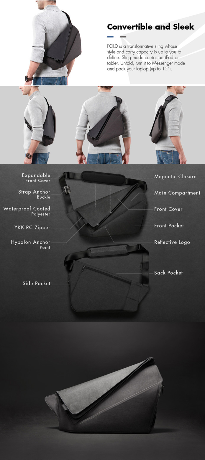THE MOST CONVERTIBLE & CUSTOMIZABLE CARRYING BAGS | Indiegogo