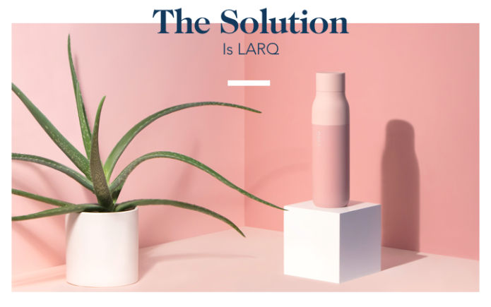 LARQ Bottle - World's First Self-Cleaning Bottle | Indiegogo