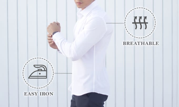 World's Most Comfortable Super Stretch Shirts | Indiegogo
