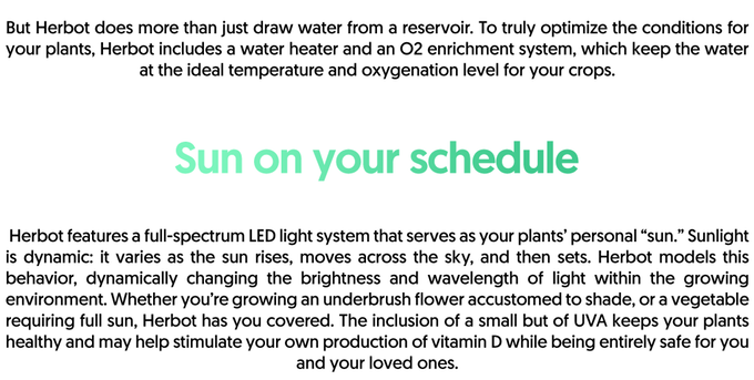 Herbot: Automatic Indoor Gardening Robot | Indiegogo