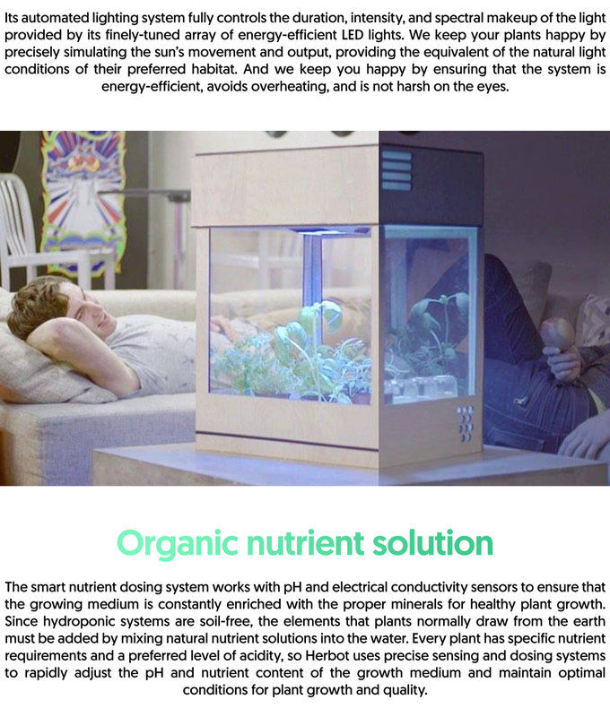 Herbot: Automatic Indoor Gardening Robot | Indiegogo