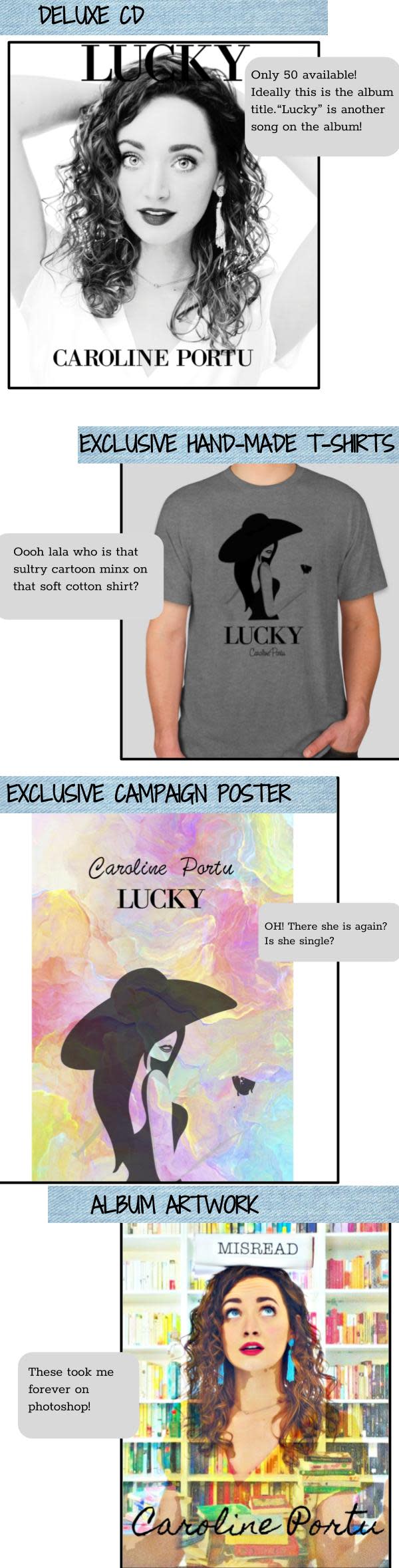 Caroline Portu's Debut Studio Album | Indiegogo