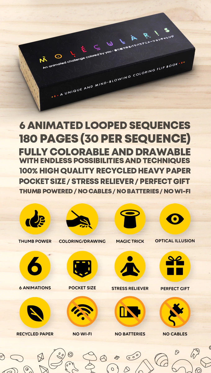 Molecularis - Reinventing the Flip Book | Indiegogo