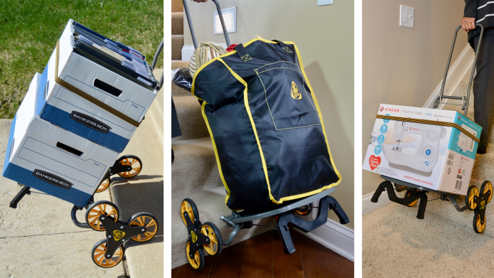 UpCart City: The Most Compact Stair Climbing Cart | Indiegogo