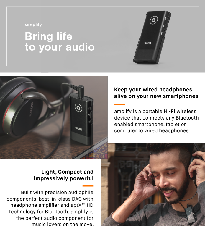 amplify: The Ultimate Wireless Headphone Amplifier | Indiegogo
