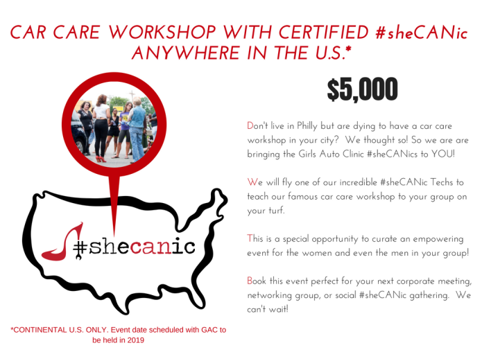 GIRLS AUTO CLINIC | Indiegogo