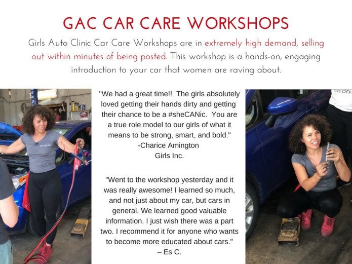 GIRLS AUTO CLINIC | Indiegogo