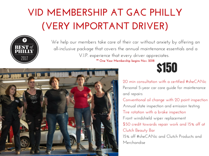 GIRLS AUTO CLINIC | Indiegogo