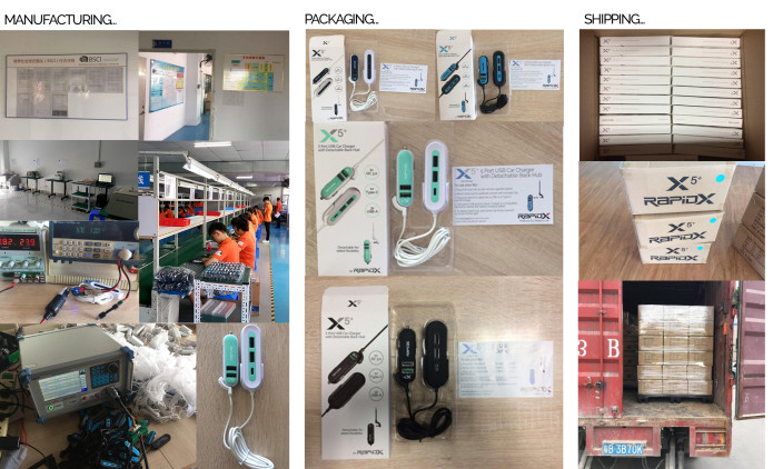 X5-Plus: Charge Up To 5 Unique Devices In Your Car | Indiegogo