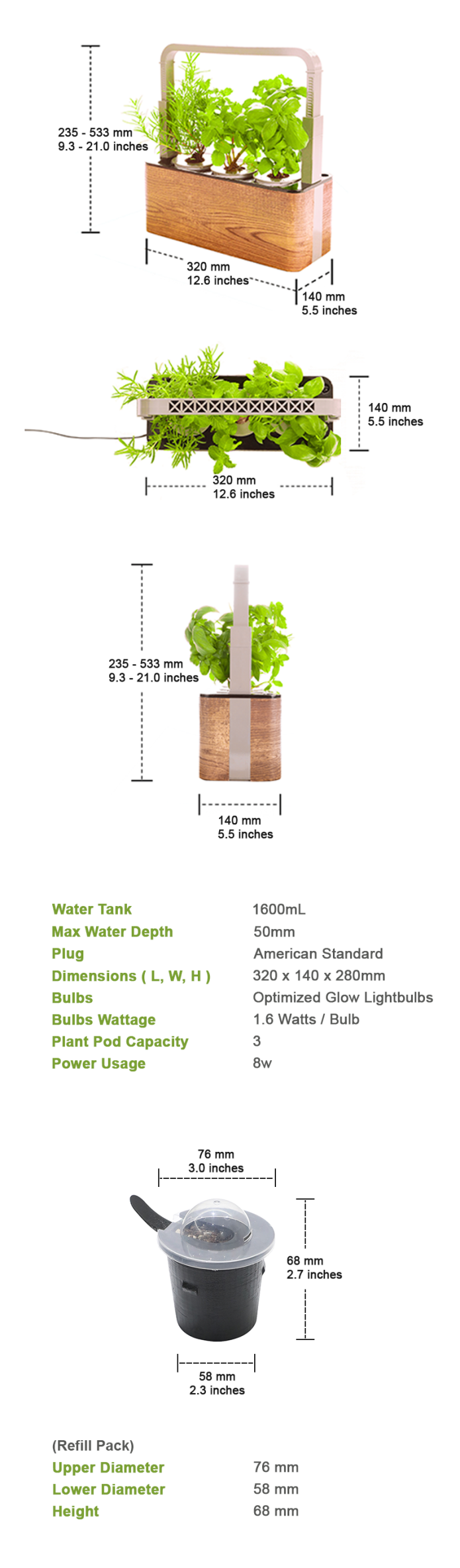 Nature Box: Smart, Simple, Renewable Indoor Garden | Indiegogo