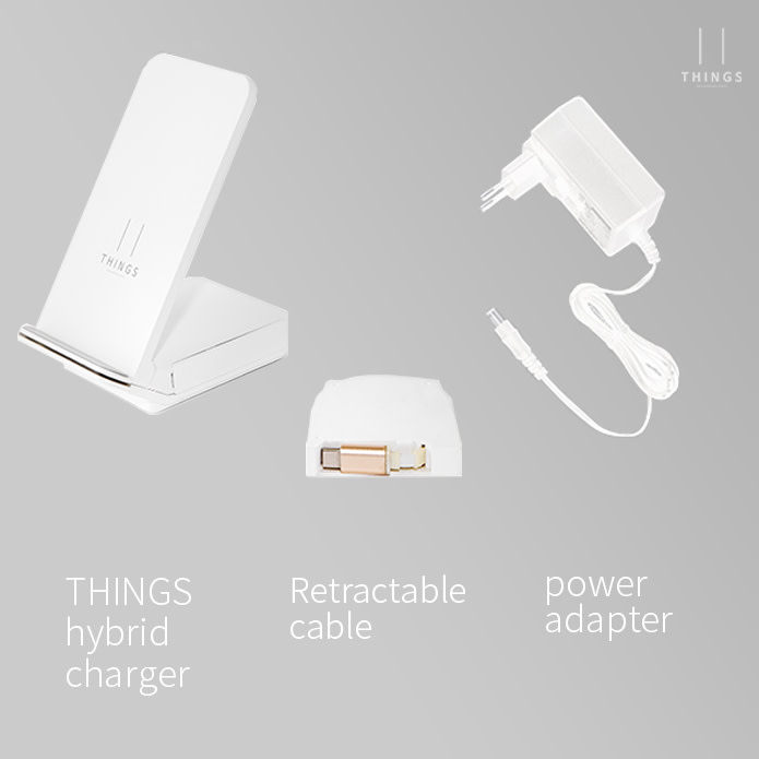 World first Retractable cable in Wireless chargers | Indiegogo