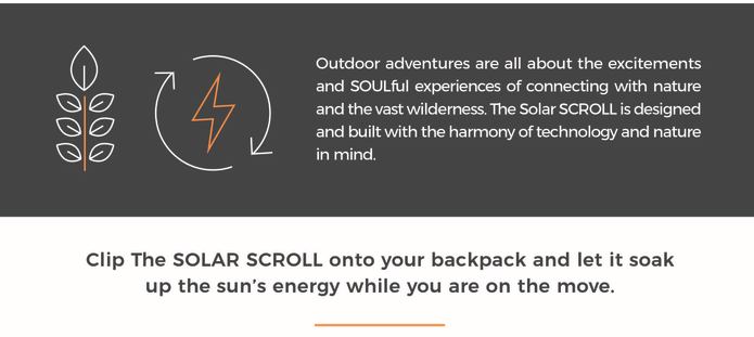 SOUL Solar Scroll - The Ultimate Solar Charger | Indiegogo