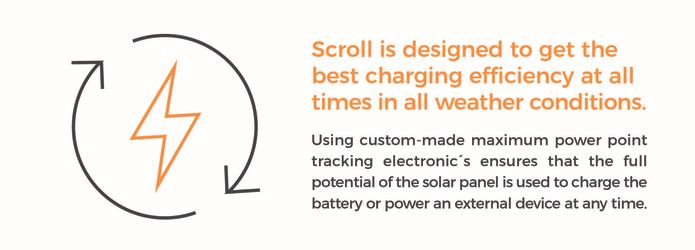 SOUL Solar Scroll - The Ultimate Solar Charger | Indiegogo