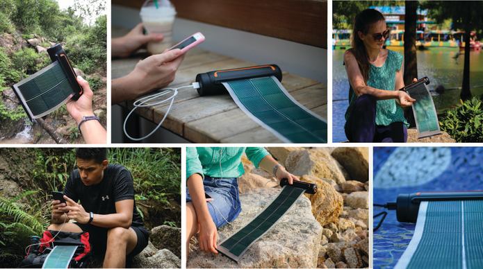 SOUL Solar Scroll - The Ultimate Solar Charger | Indiegogo