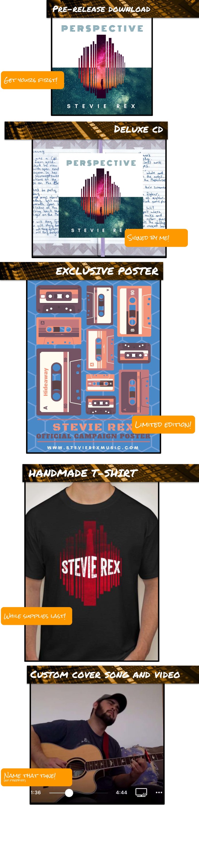 Stevie Rex's Debut Studio Album | Indiegogo