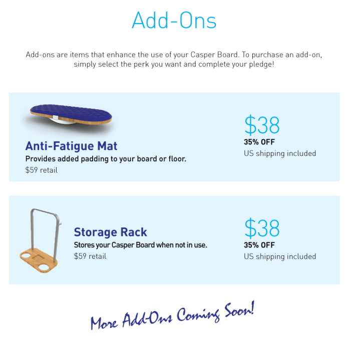 Casper Board: Burn Calories and Focus at Work | Indiegogo