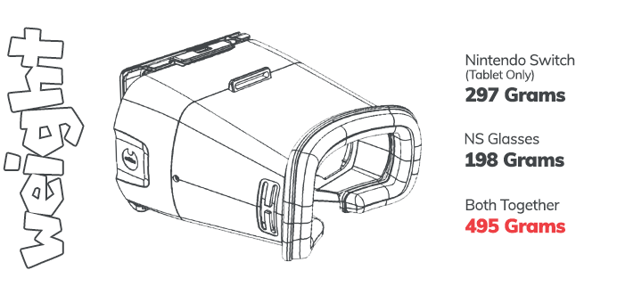 NS Glasses - First 3D Headset for Nintendo Switch | Indiegogo