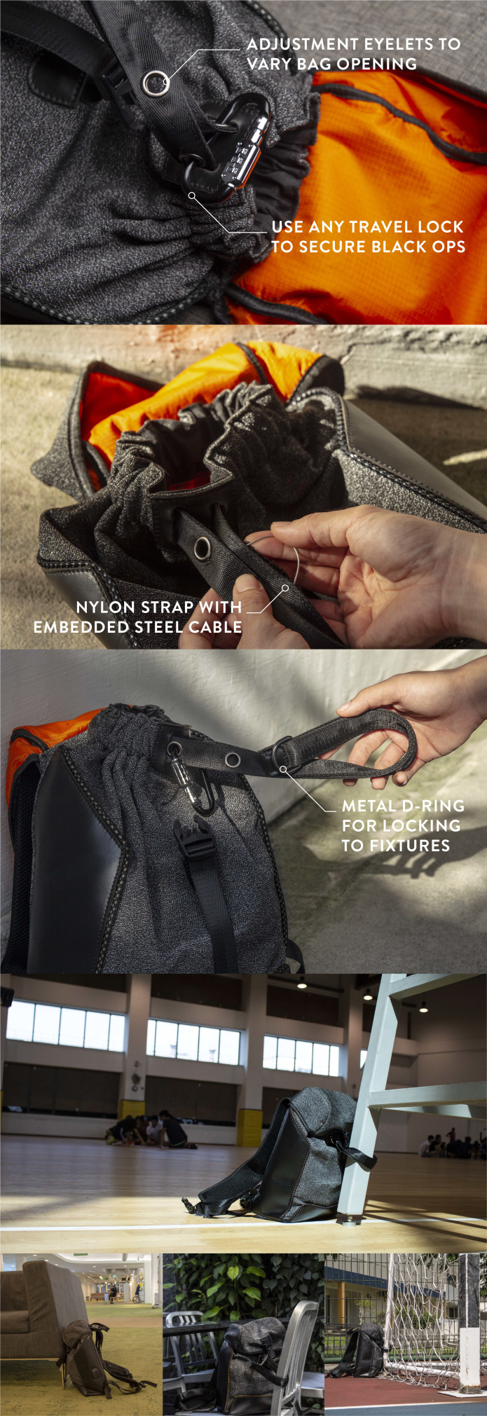The World's Best Travel Safe Bag BLACK OPS | Indiegogo