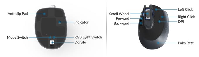 Navee - Best Ergonomic Mouse for Longterm Comfort | Indiegogo