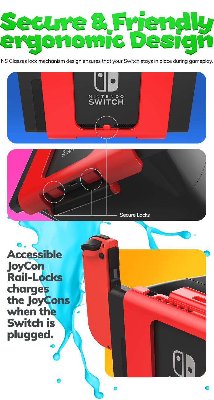 NS Glasses - First 3D Headset for Nintendo Switch | Indiegogo