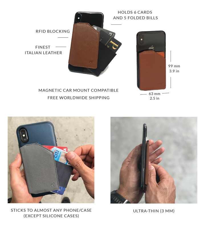 The Speed Phone Wallet is HERE! | Indiegogo