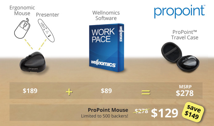 ProPoint Mouse & In-air Presenter. PC, Mac & iPad | Indiegogo